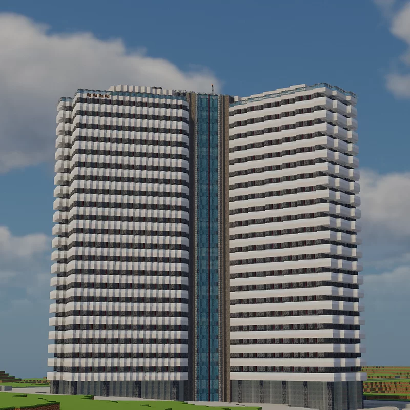 [1:1] Torre Node, Alcobendas 🇪🇸 Minecraft Map