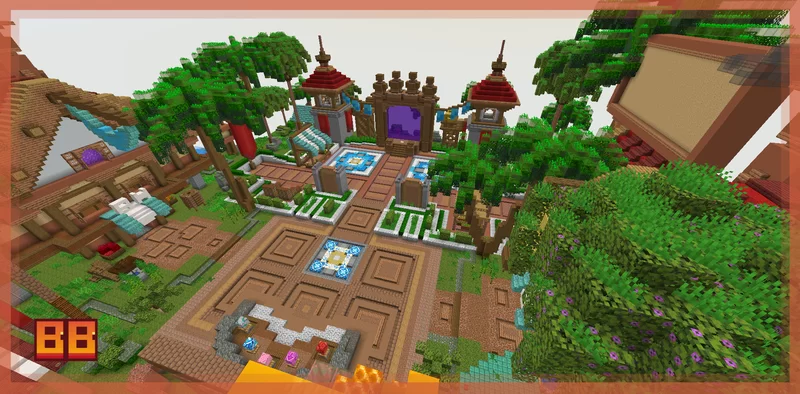 Jungle Lobby | LINKED DOWNLOAD Minecraft Map