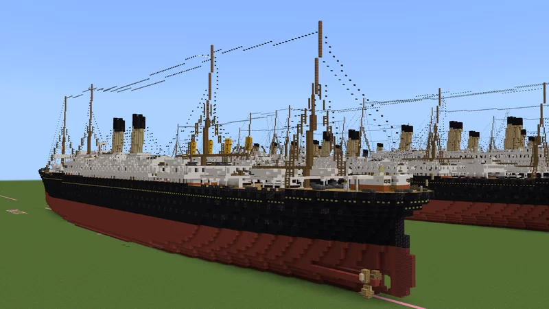 RMS Baltic (1903) 1:1 Scale Minecraft Map