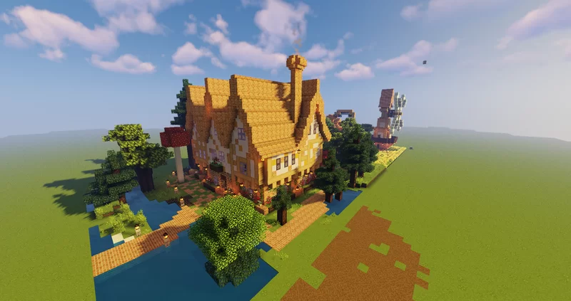 Small Farm House Property Minecraft Map