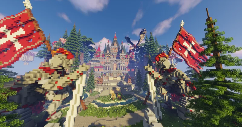 Kingdom Spawn 👑 (donwload) Minecraft Map