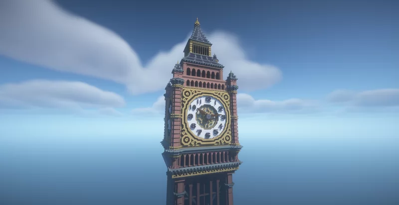 Steampunk Clocktower Minecraft Map