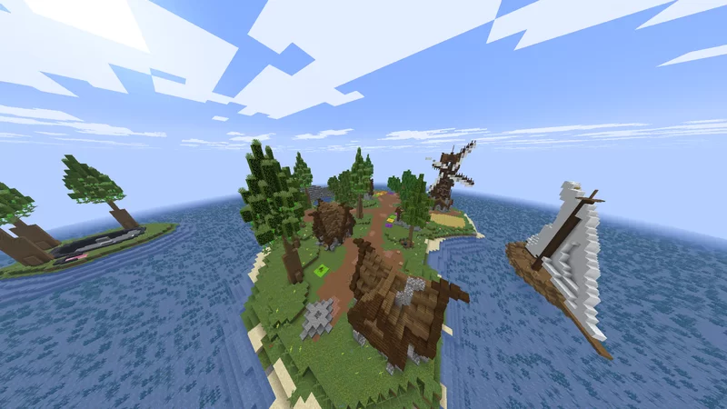 ⚒️ Survival Spawn map ⚒️ Minecraft Map