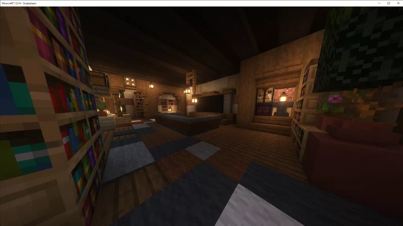 Ninjago Monastery of Spinjitzu Schematic Minecraft Map