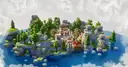 Cartoon spawn Minecraft Map