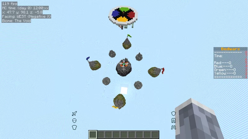 Working Bedwars Minecraft Map