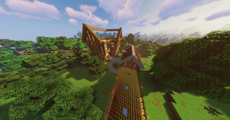 Town Sanctuary Minecraft Map