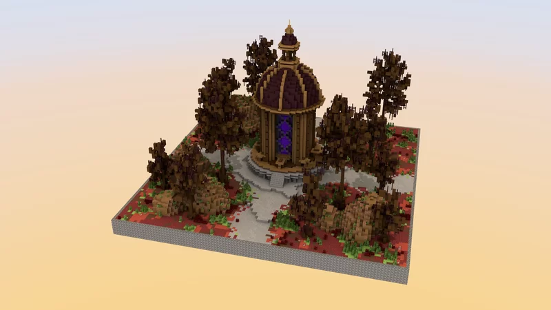 [HCF] Nether Outpost Spawn & Road Minecraft Map