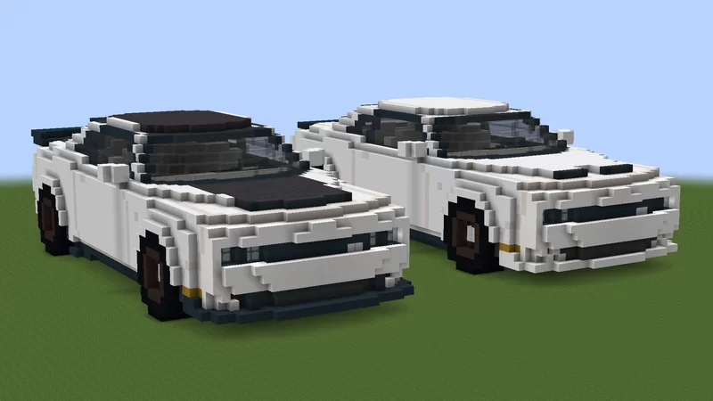 2020 Dodge Challenger SRT + Modified Minecraft Map