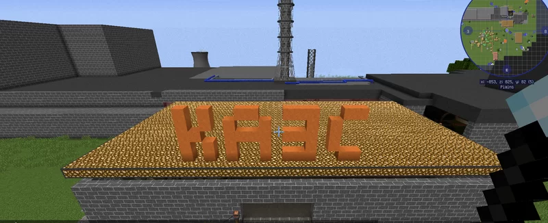 КАЭС npp hbm Minecraft Map