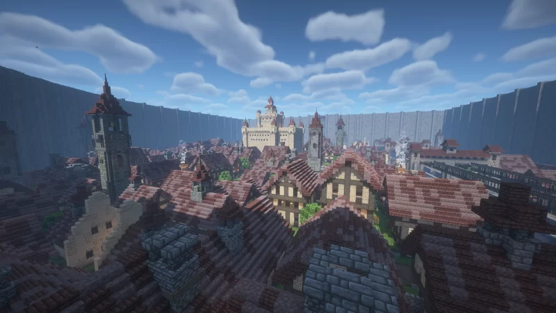 Shingeki no Craft-World Map ( Attack on Titan ) Minecraft Map