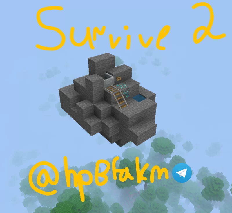 Map: Survive 2 | Bedrock Edition map Minecraft Map