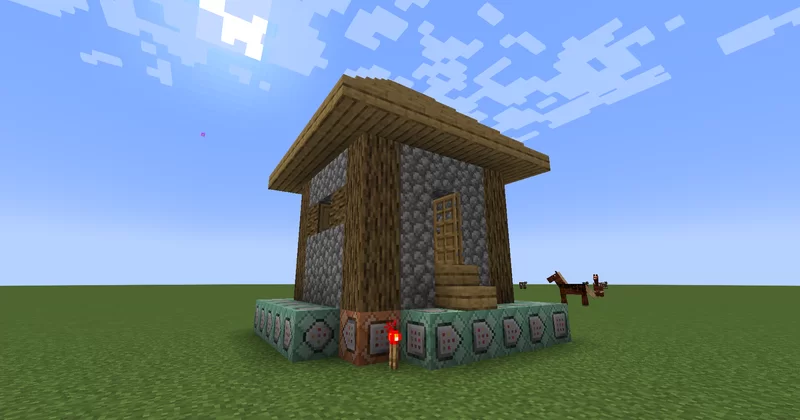 Villager House Command Block Minecraft Map