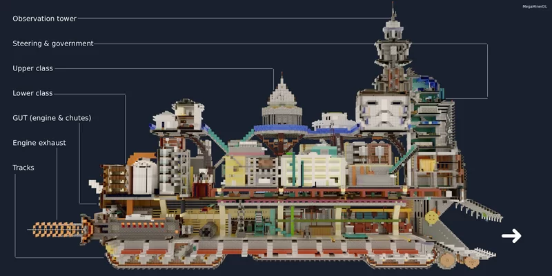 Mortal Engines: Traction City Chase! - WIP Maps - Maps - Mapping and Modding: Java Edition ...