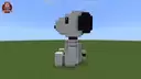 Snoopy built in Minecraft!! Minecraft Map