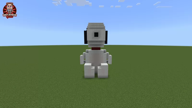 Snoopy built in Minecraft!! Minecraft Map