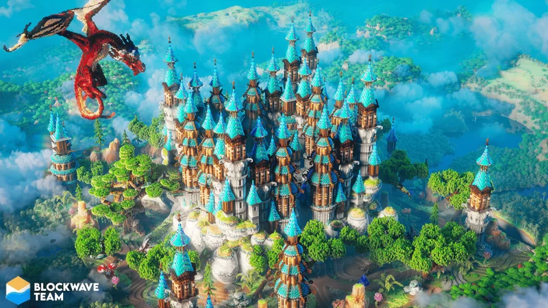 Blue Elven Minecraft Map