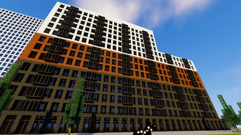 Жилой Комплекс || Little Tiles Minecraft Map