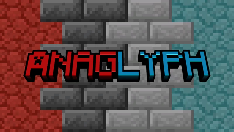 Anaglyph Minecraft Map