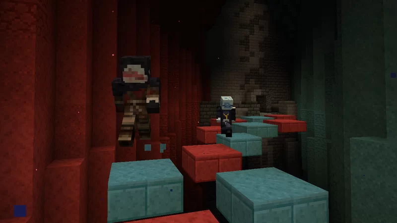 Anaglyph Minecraft Map