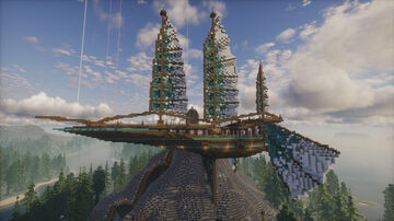 Steampunk Minecraft Maps with Downloadable Schematic