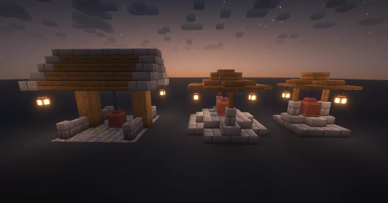Wells of The World - Water Well Bundle Minecraft Map