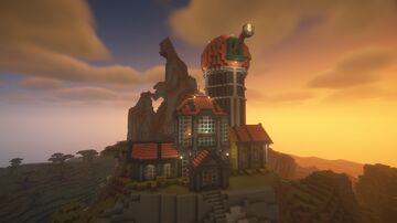 Observatory Minecraft Maps with Downloadable Schematic