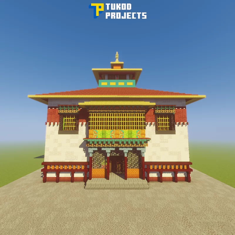 Tibetan Temple or Lhakhang Minecraft Map