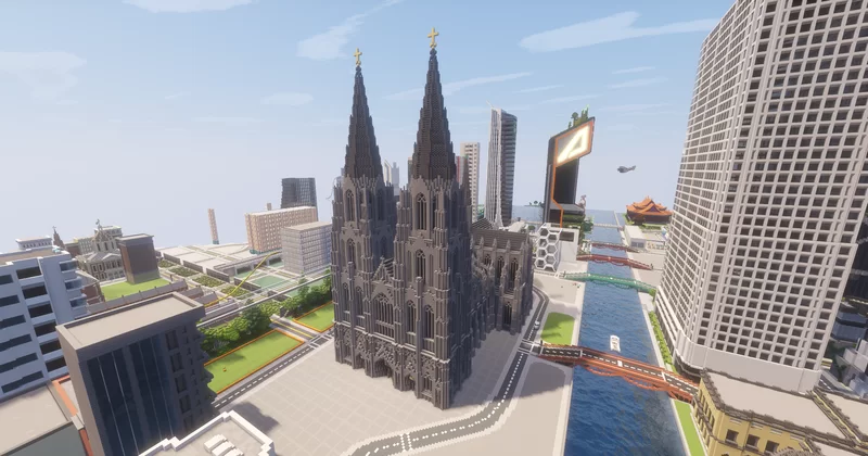 Cologne Cathedral Minecraft Map