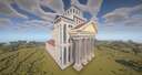 Grand Synagogue | Synagogue in the classicism style Minecraft Map