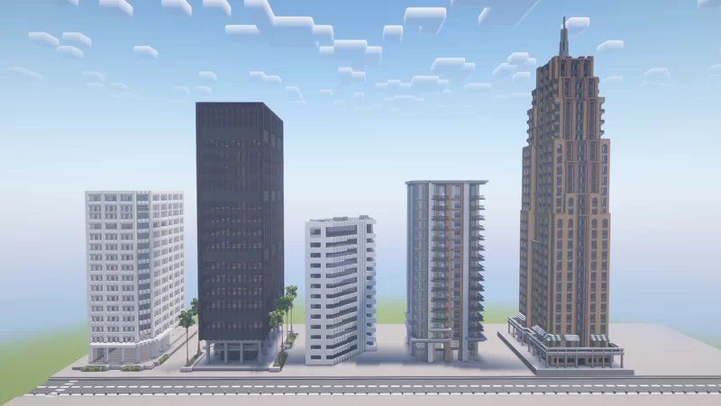 Skyscrapers World Minecraft Map
