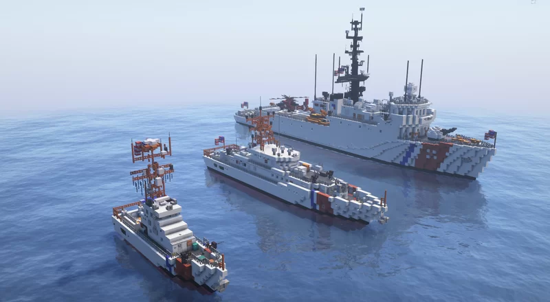 US Coast Guard Fleet Minecraft Map