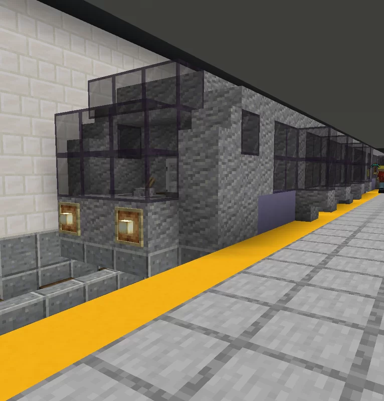 Subway Train Minecraft Map