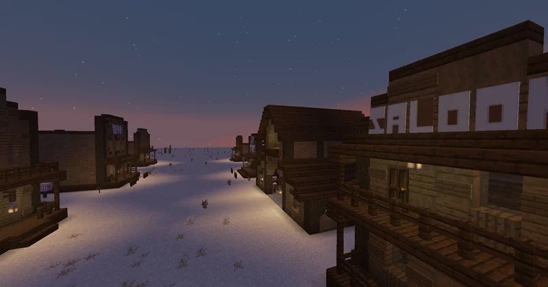 The Wild West Minecraft Map