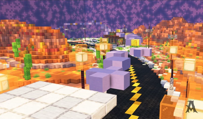 Speedrun Parkour - Highway [Playable] Minecraft Map