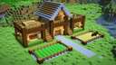 Survival House, Oak and Spruce Wood! (+Tutorial) Minecraft Map