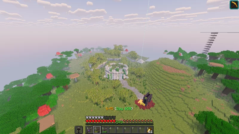 Survival world 700days Minecraft Map