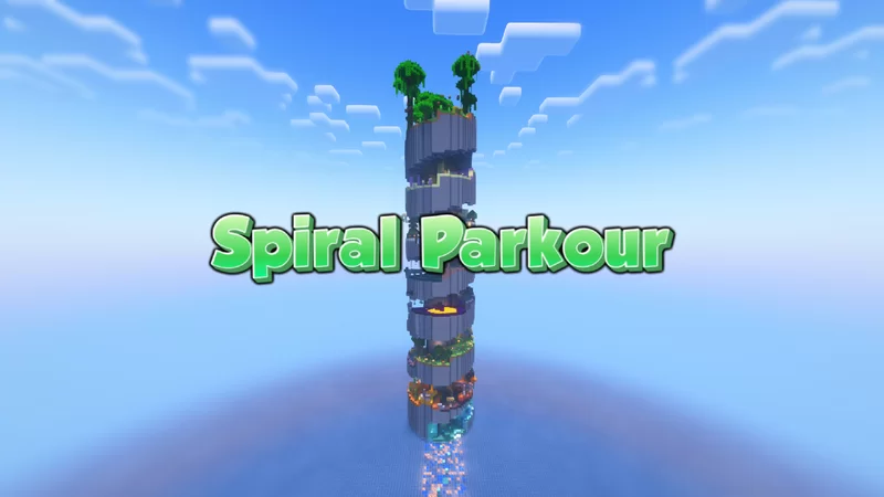 The Spiral Parkour Minecraft Map