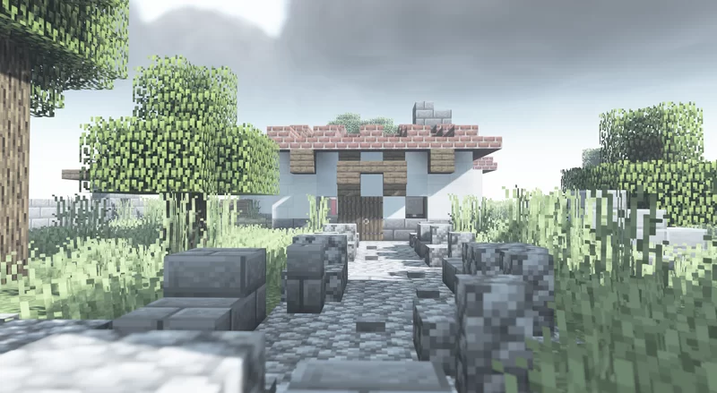 Greek House in Sparta Minecraft Map