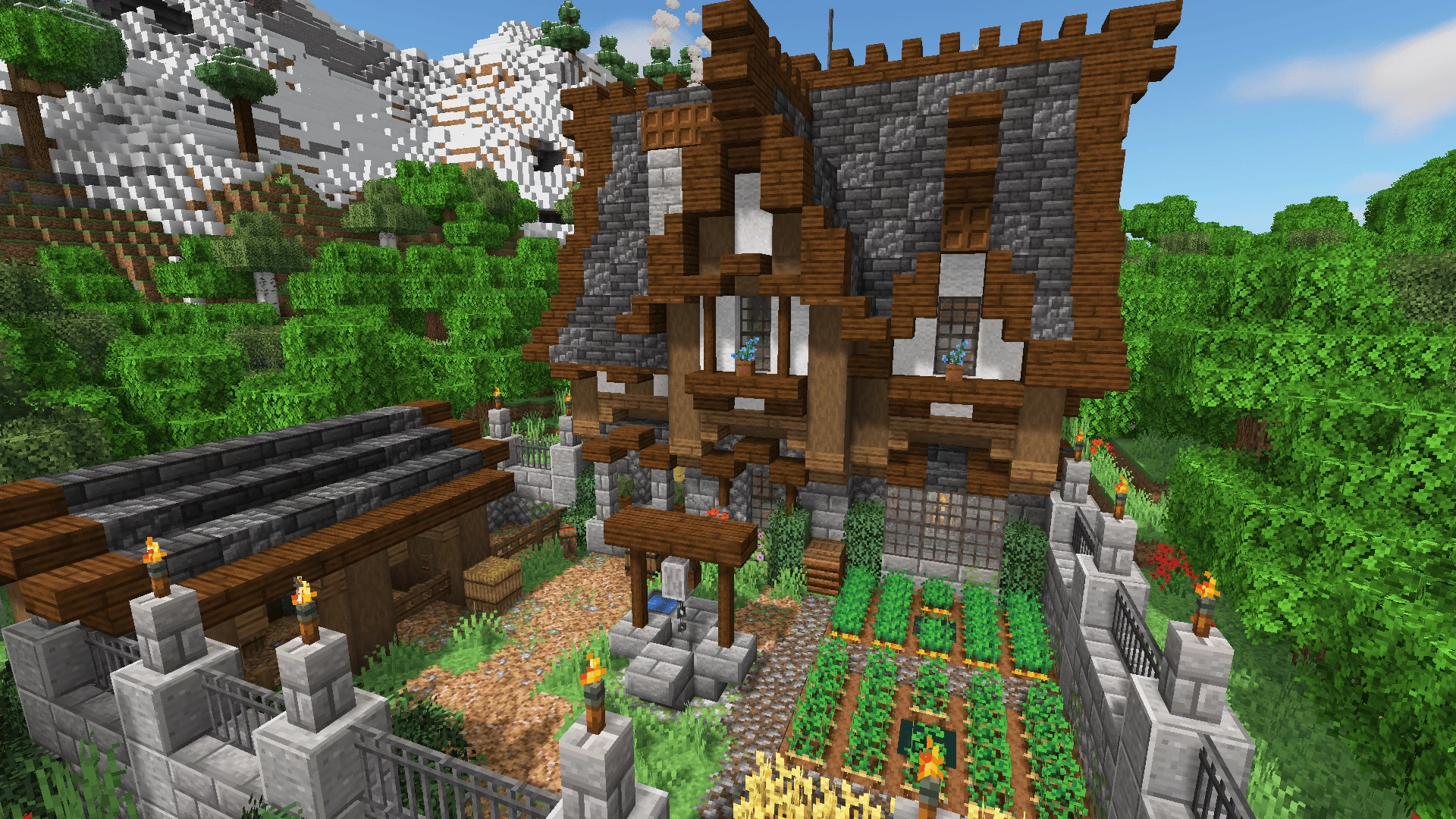 Cozy Survival Farmstead - (Java/Bedrock + Schematic) - Maps - Mapping and Modding: Java Edition ...