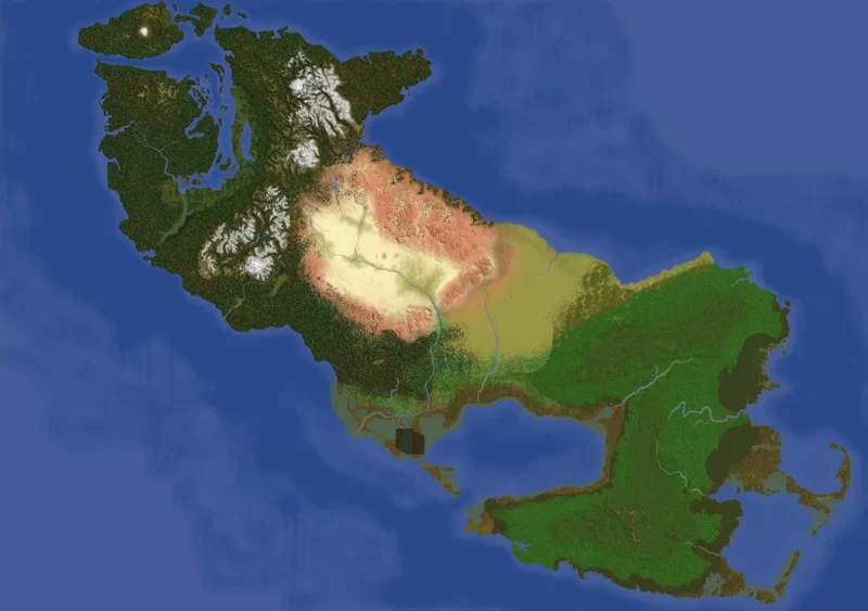 Cascadia Minecraft Map