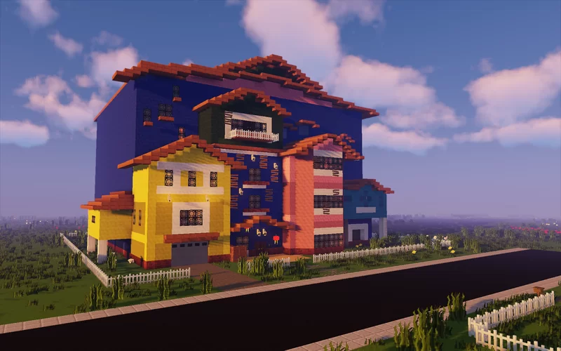 Little Lizard Hello Neighbor Map - v1.3 Minecraft Map