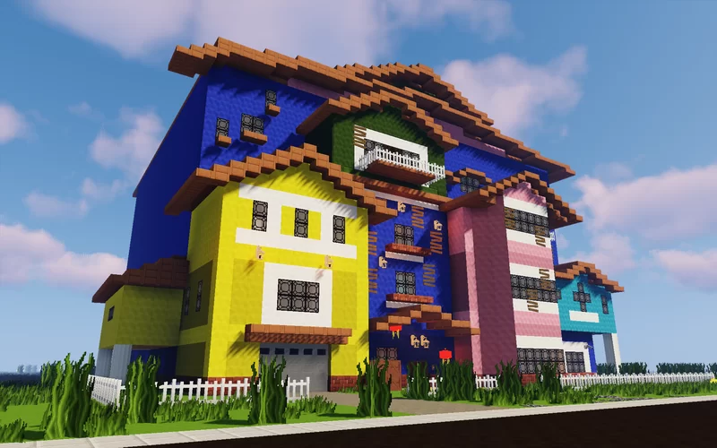 Little Lizard Hello Neighbor Map - v1.3 Minecraft Map