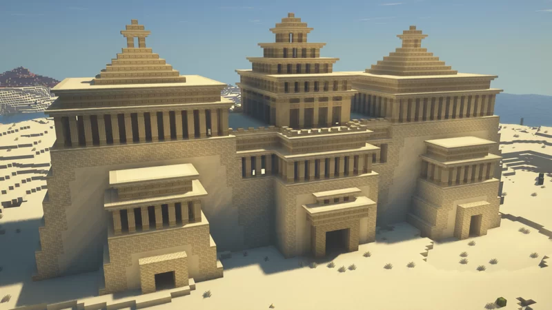 Desert Temple Minecraft Map