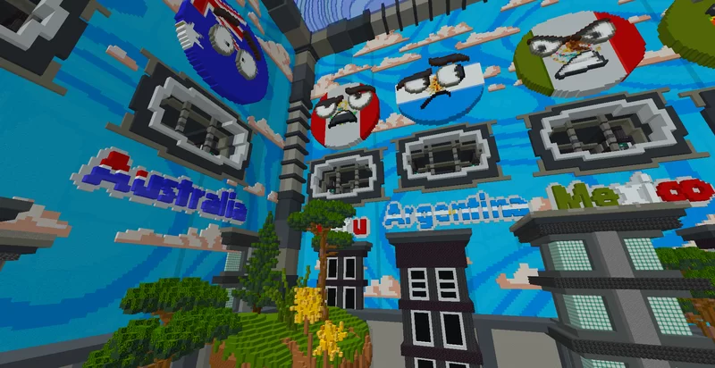 Box pvp Landbox Minecraft Map