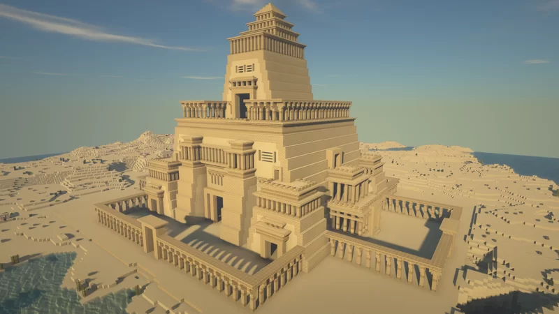 Desert Temple Minecraft Map