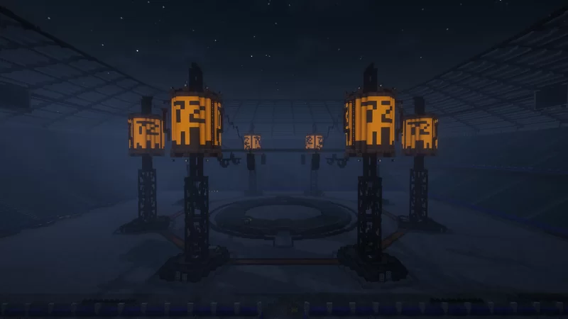 Metallica M72 World Tour, MetLife Stadium Minecraft Map
