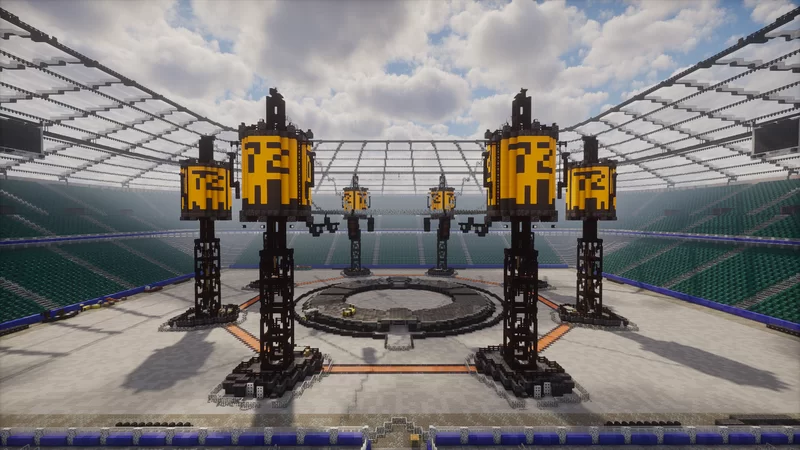Metallica M72 World Tour, MetLife Stadium Minecraft Map