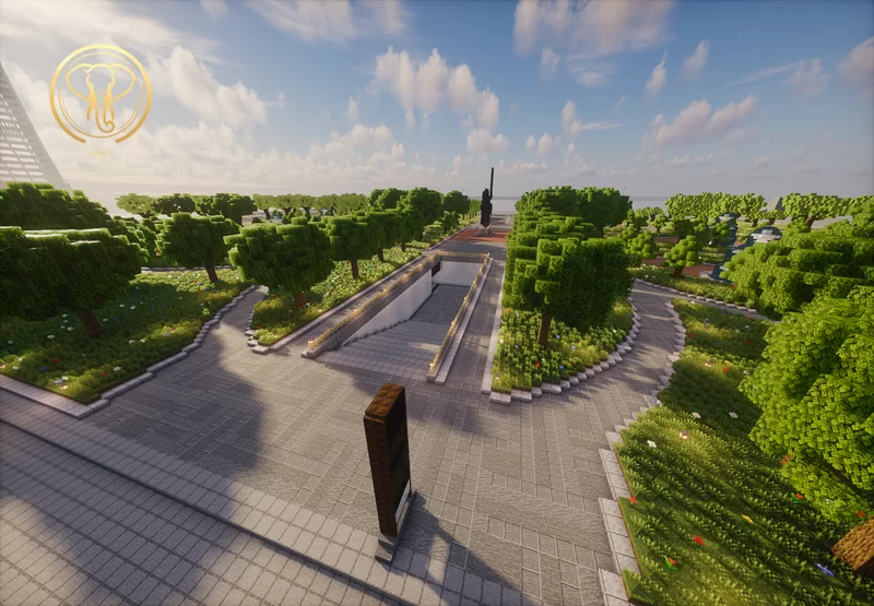 Square Minecraft Map