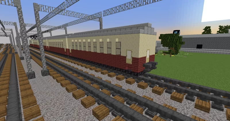 DB class 103 train and wagon Minecraft Map